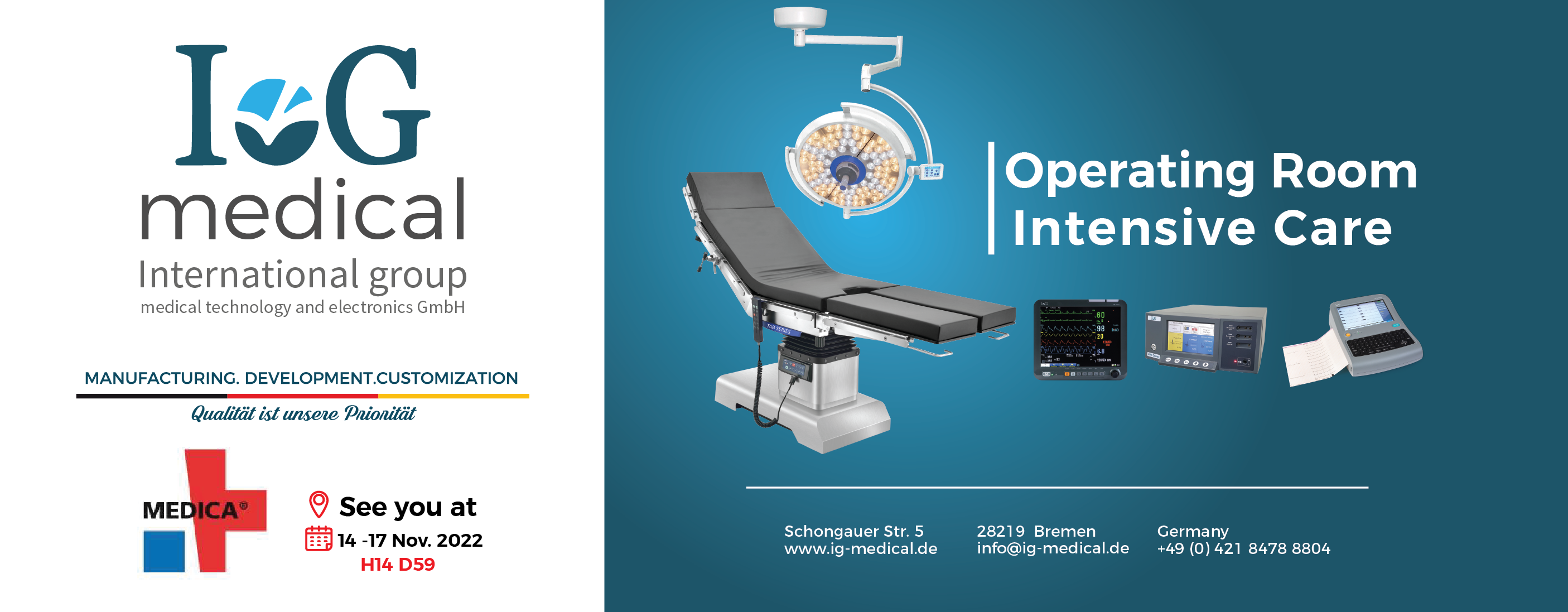 IG Medical | IG Medical at MEDICA 2022